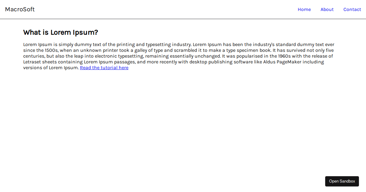 react-responsive-nav - Codesandbox