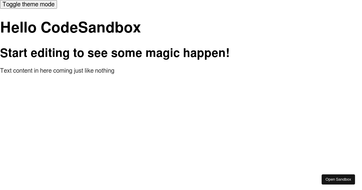styling-sys-default - Codesandbox
