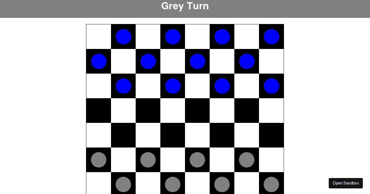 checkers - Codesandbox