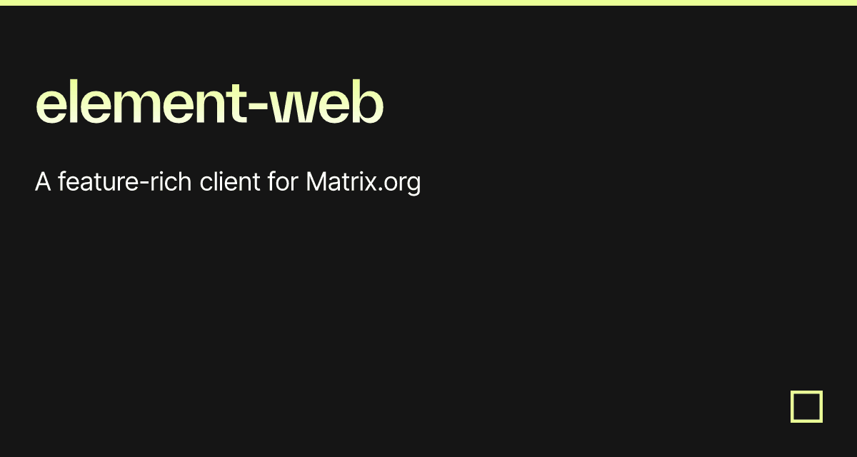 element-web - Codesandbox