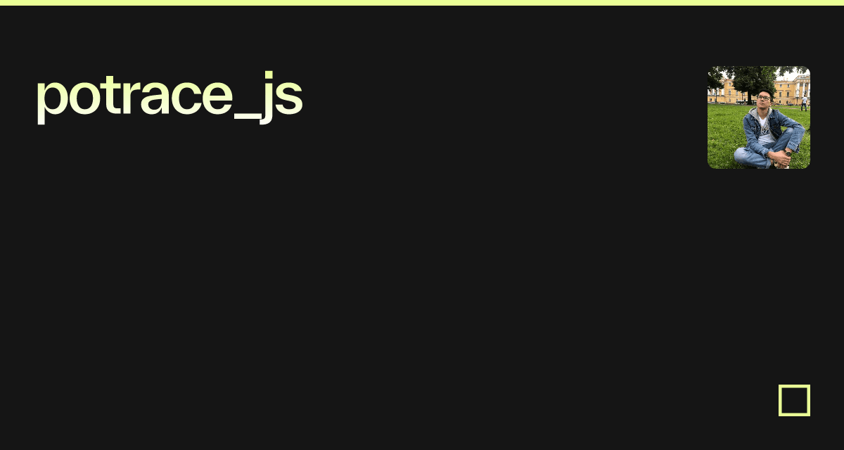 potrace_js - Codesandbox