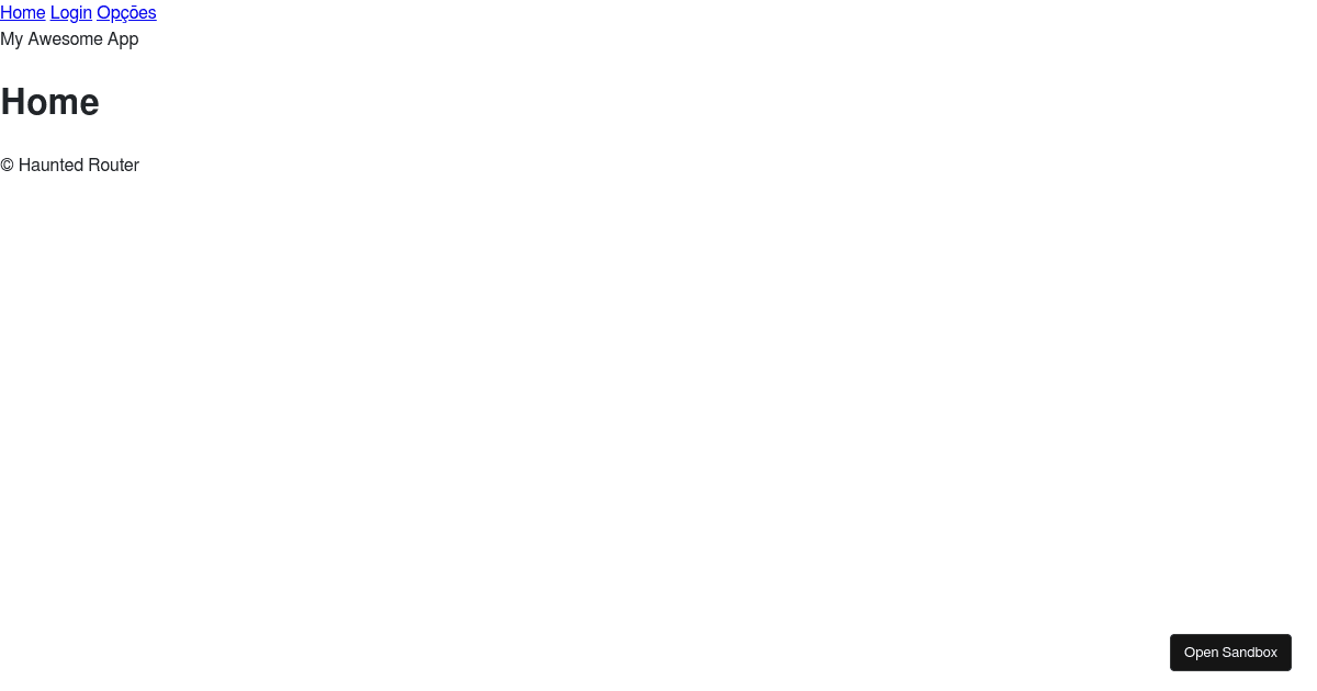 haunted-router-test - Codesandbox