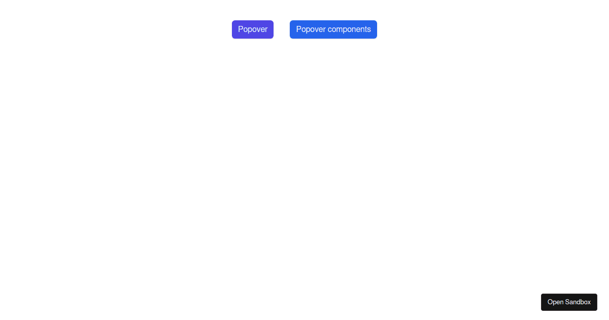 react-aria-popover-framer-motion - Codesandbox