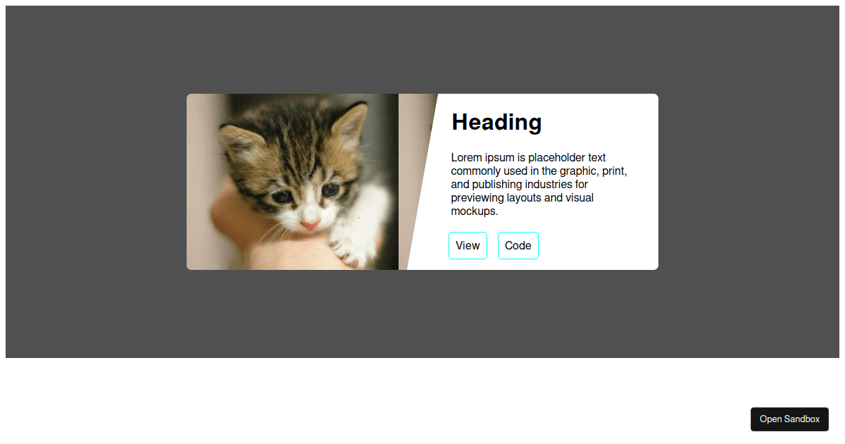 Horizontal-card-design - Codesandbox