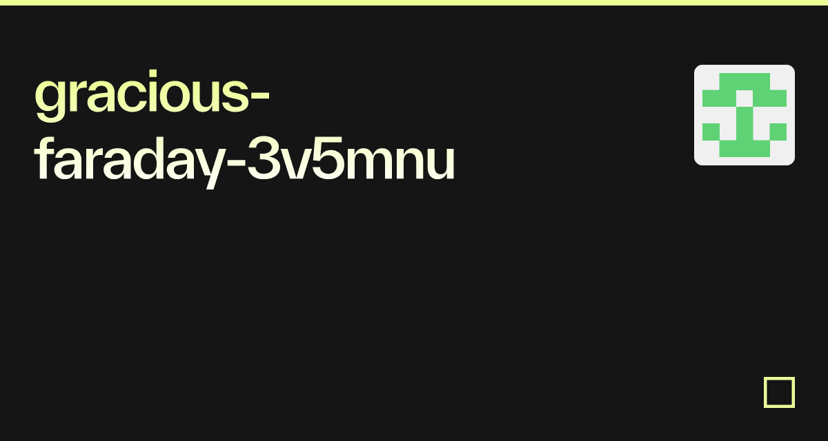 gracious-faraday-3v5mnu - Codesandbox