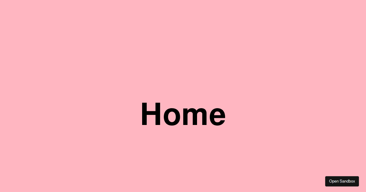 React Spring Page Transition Codesandbox