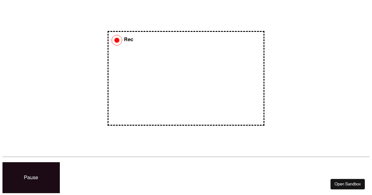 Keyframes Animation Codesandbox