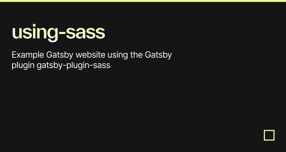 using-sass - Codesandbox using-sass - Codesandbox