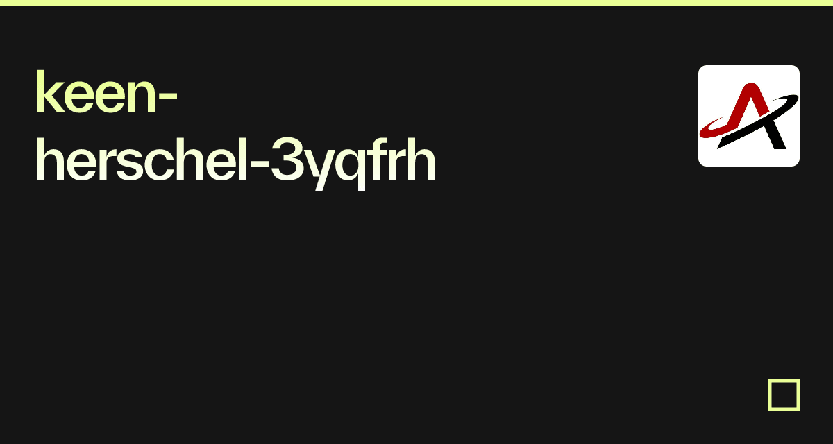 keen-herschel-3yqfrh - Codesandbox