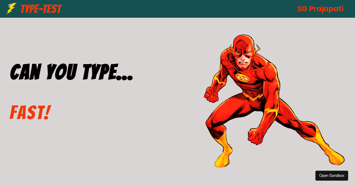 Forked Type Test Codesandbox 8272