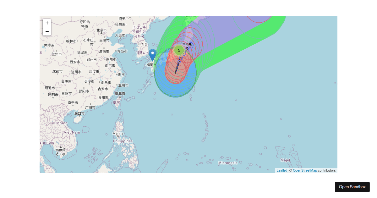 typhoon-animation - Codesandbox