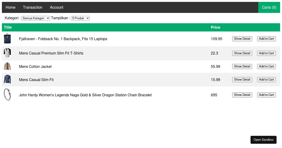 7 - react router, local storage - Codesandbox