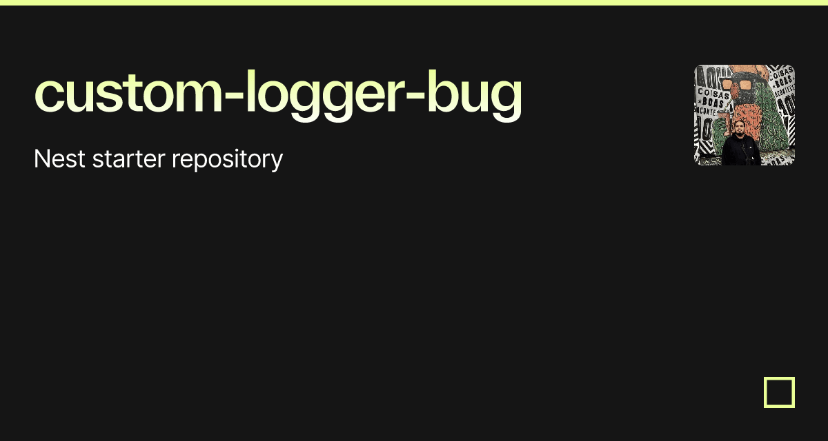 custom-logger-bug - Codesandbox