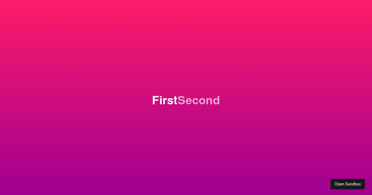 React Pose: Enter/exit - Codesandbox