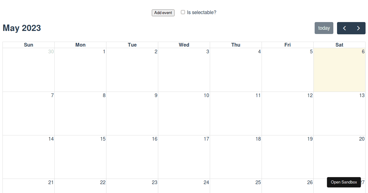 vue-fullcalendar-playground - Codesandbox