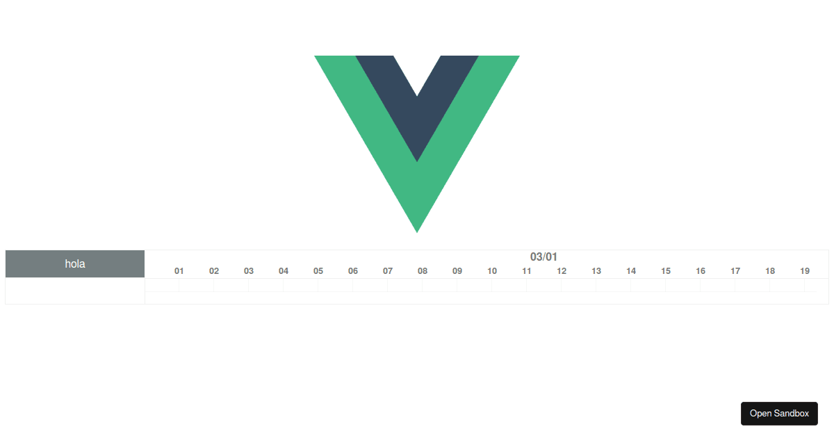 v-gantt-chart - Codesandbox