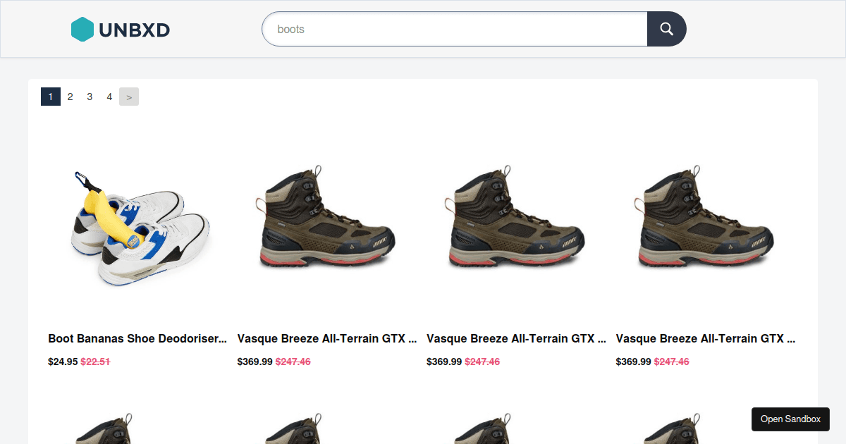 products-default - Codesandbox
