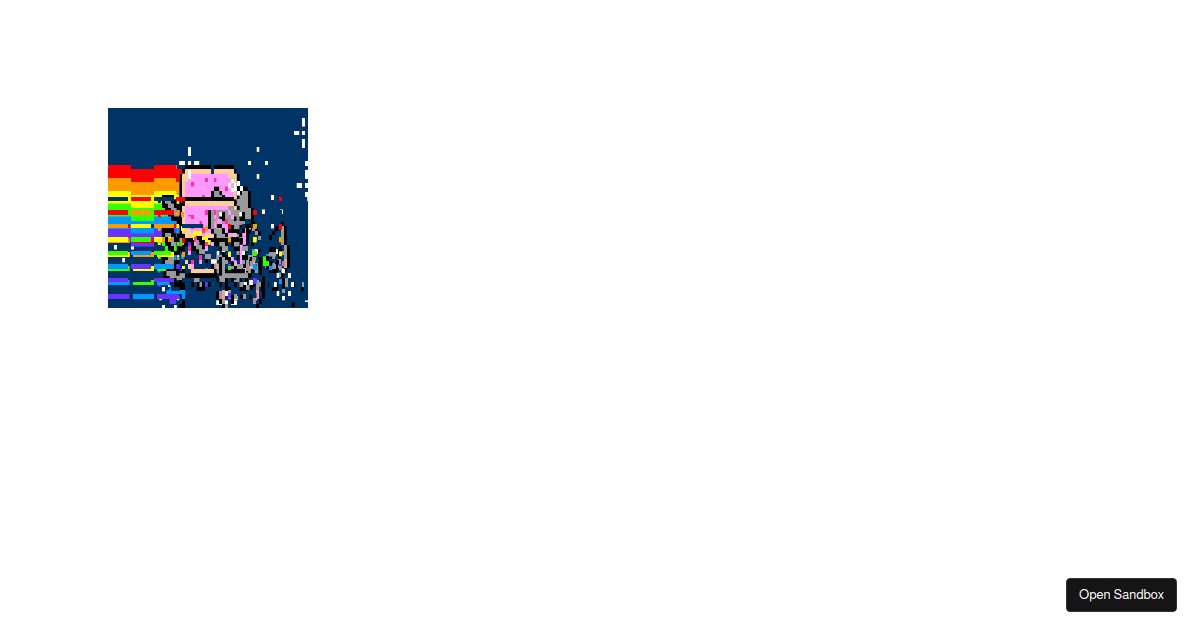 konva gif example - Codesandbox