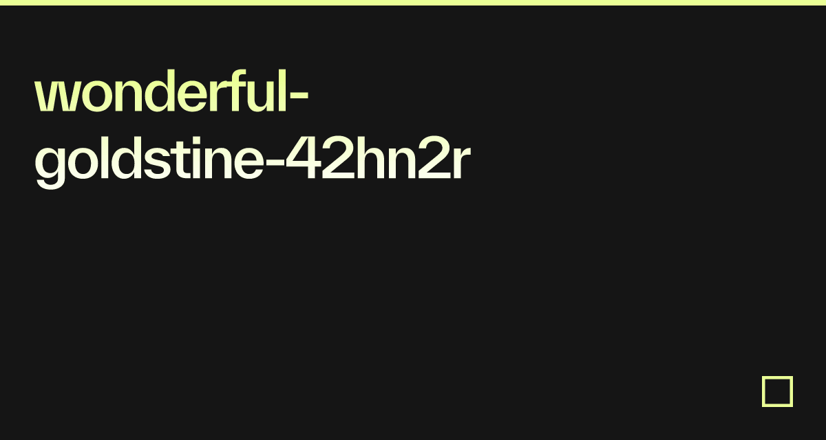 wonderful-goldstine-42hn2r - Codesandbox