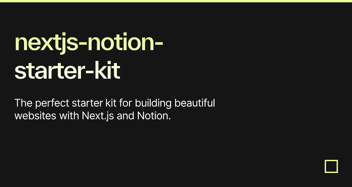 nextjs-notion-starter-kit - Codesandbox