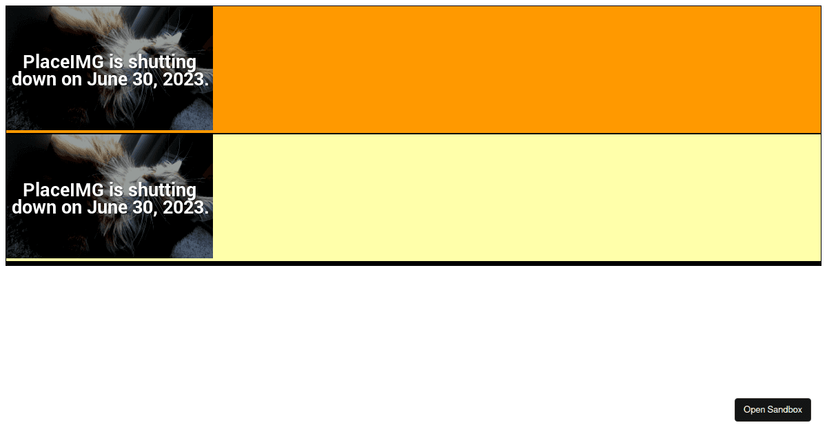 Focus Div - Codesandbox