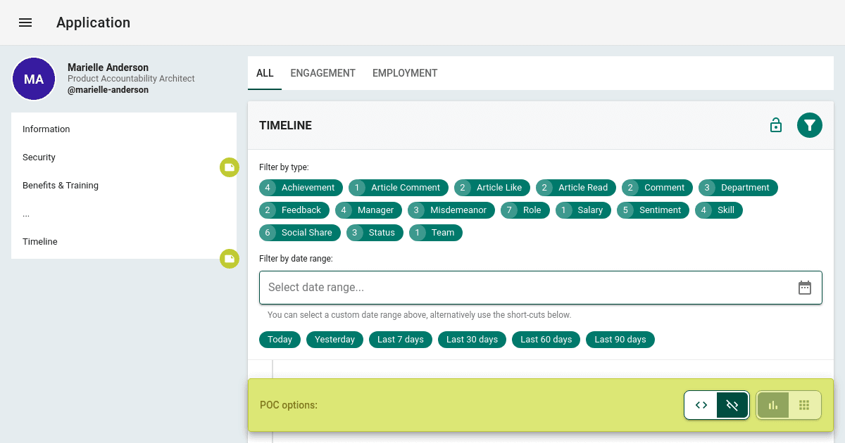 Person Timeline Rework - Codesandbox