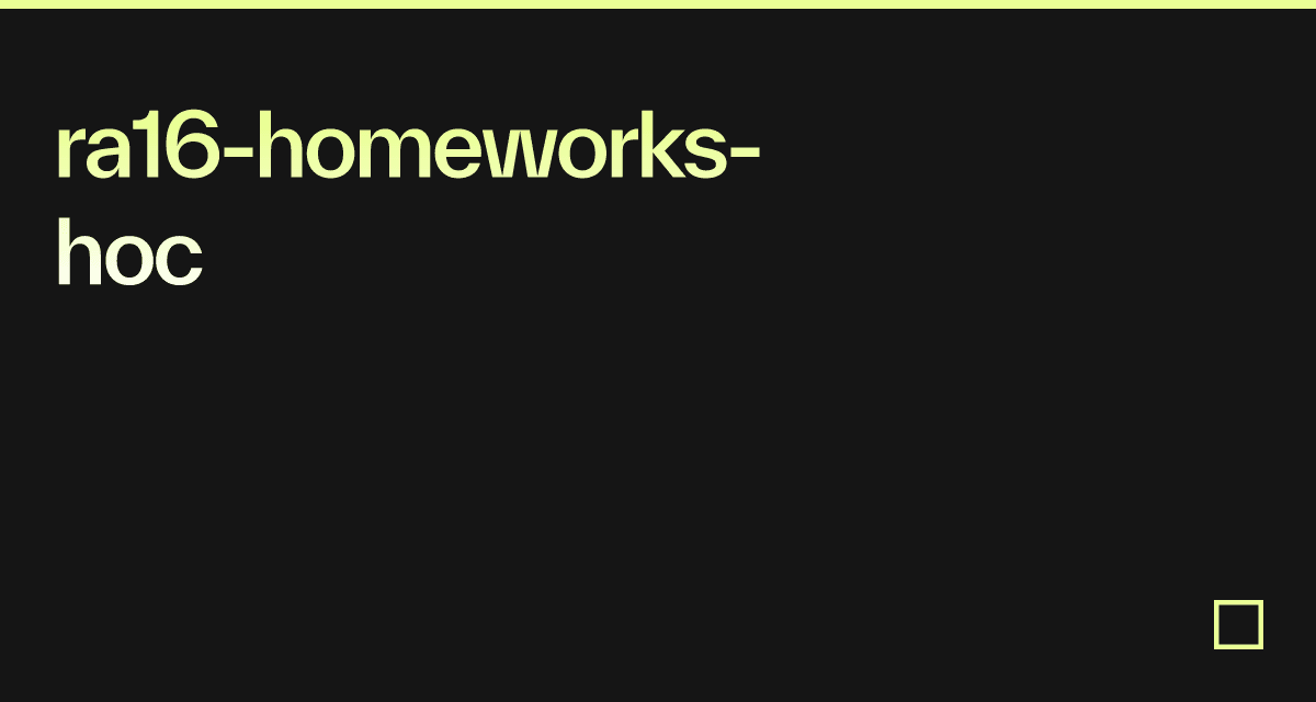 ra16-homeworks-hoc - Codesandbox