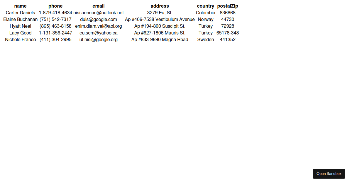 React Table sorting - Codesandbox React Table sorting - Codesandbox