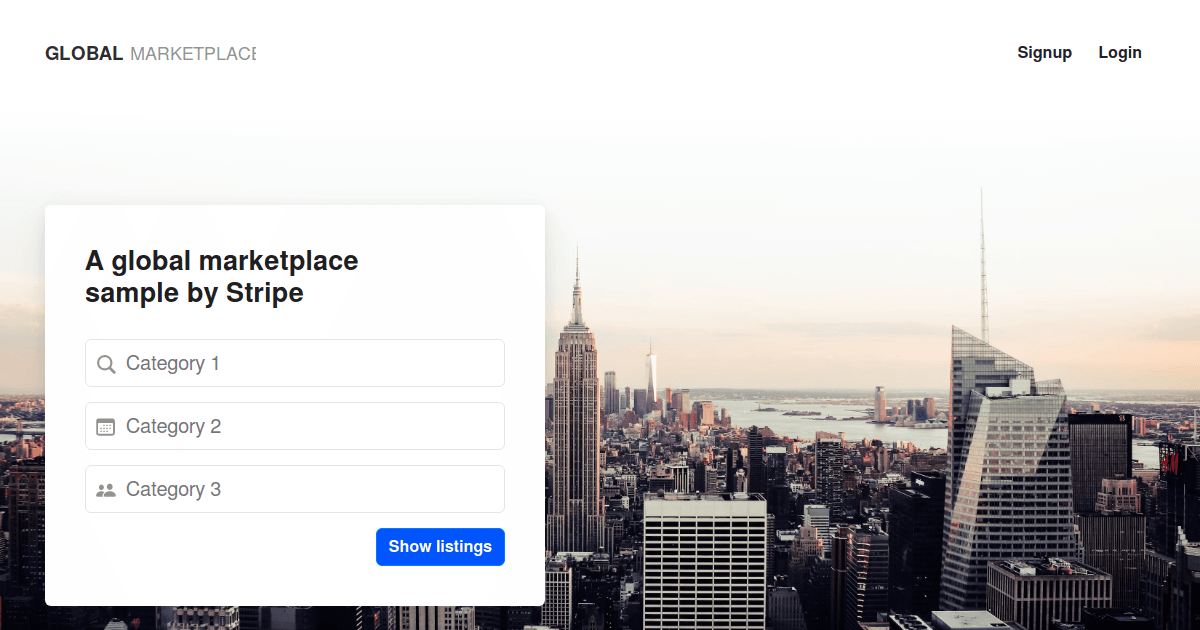 stripe-sample-connect-global-marketplace - Codesandbox