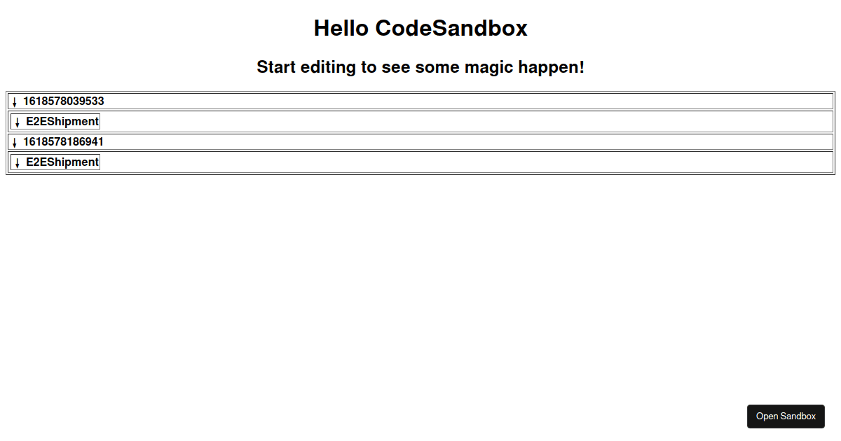 activity-logs - Codesandbox