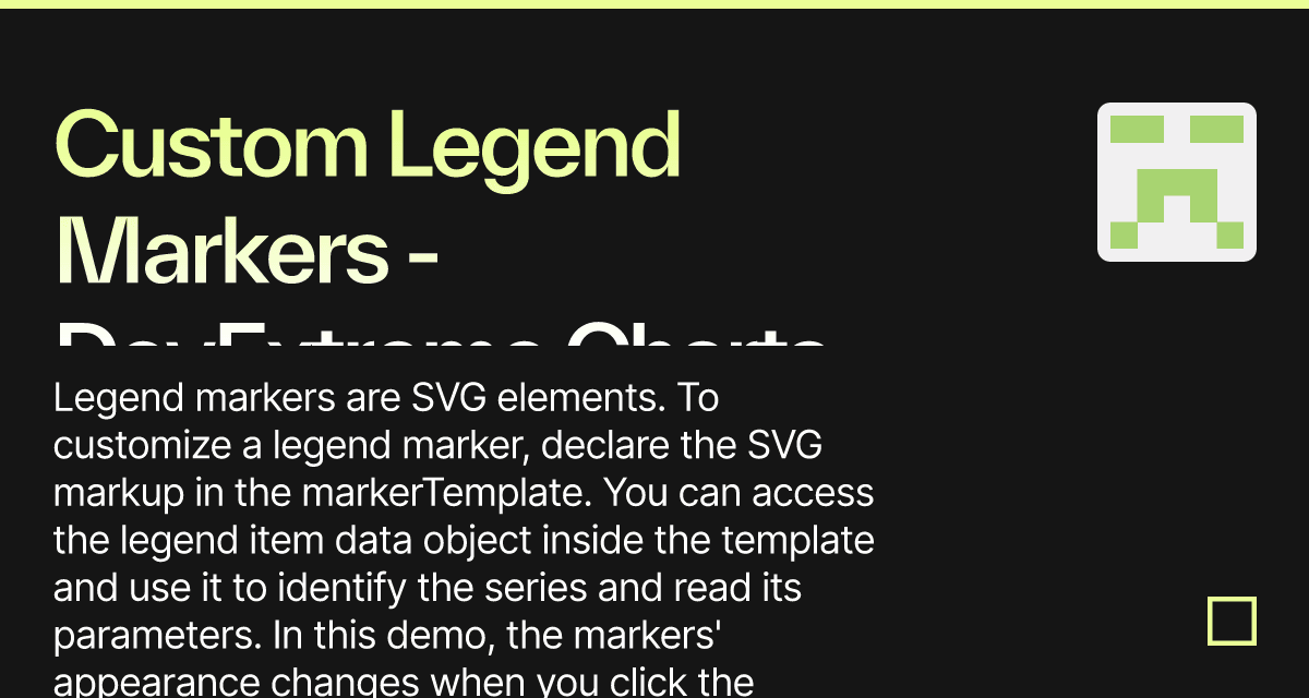Custom Legend Markers - DevExtreme Charts (forked) - Codesandbox
