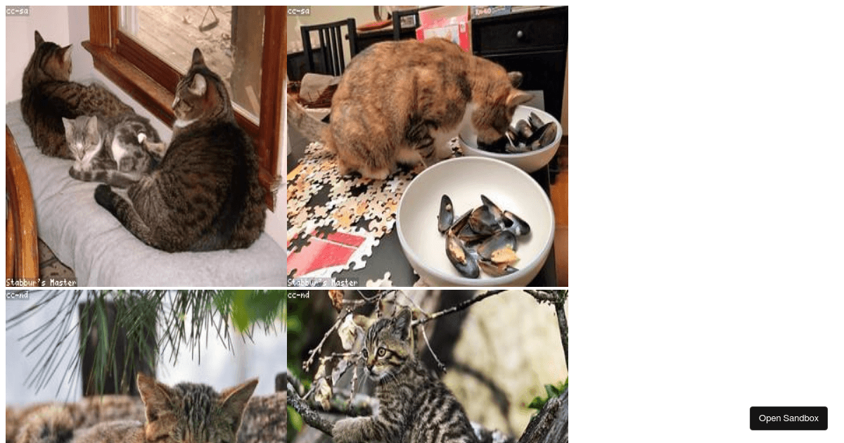 applying lazyload and lazyloadimage example (forked) - Codesandbox