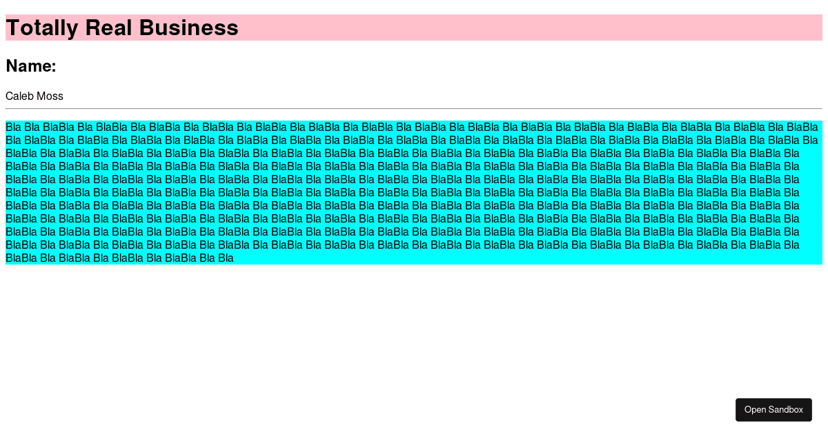 vanilla - Codesandbox