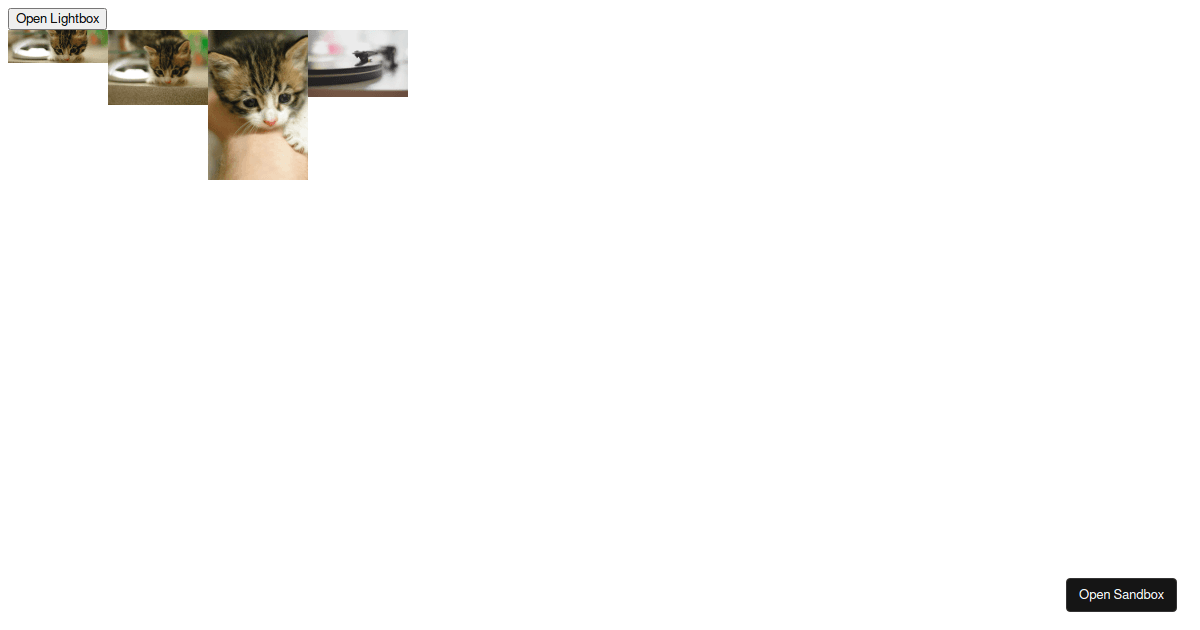 React Image Lightbox Function Component Codesandbox 