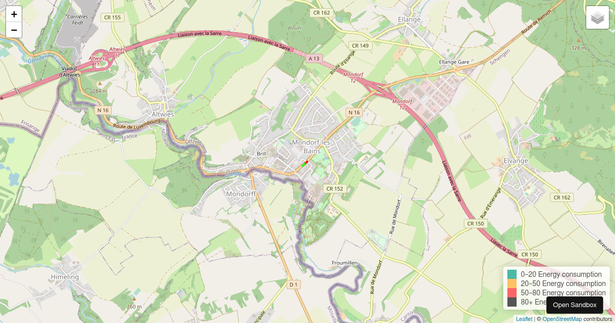 leaflet-react-multiPoints (forked) - Codesandbox