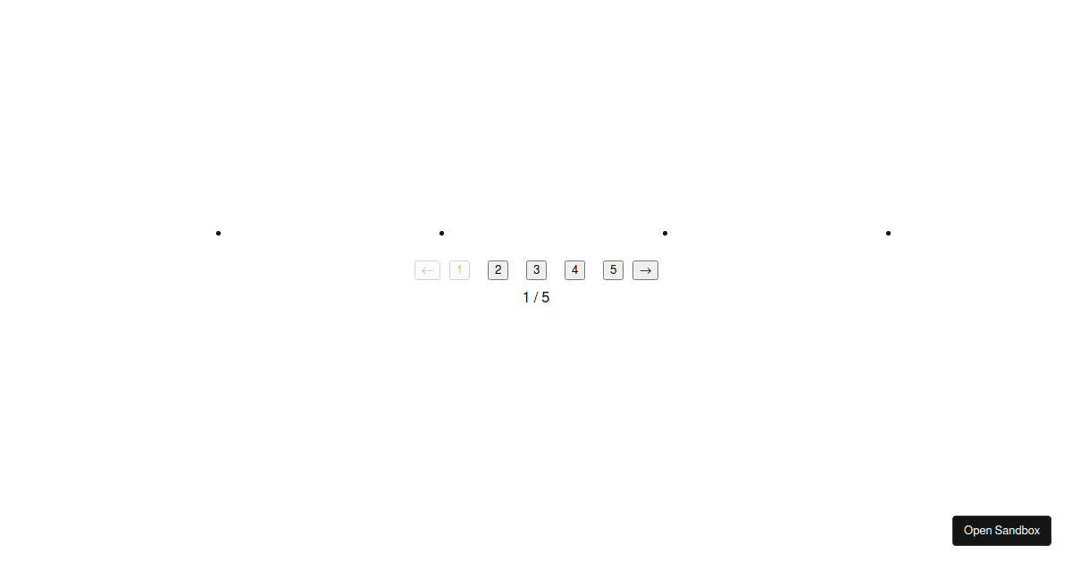 React Snap Carousel Codesandbox