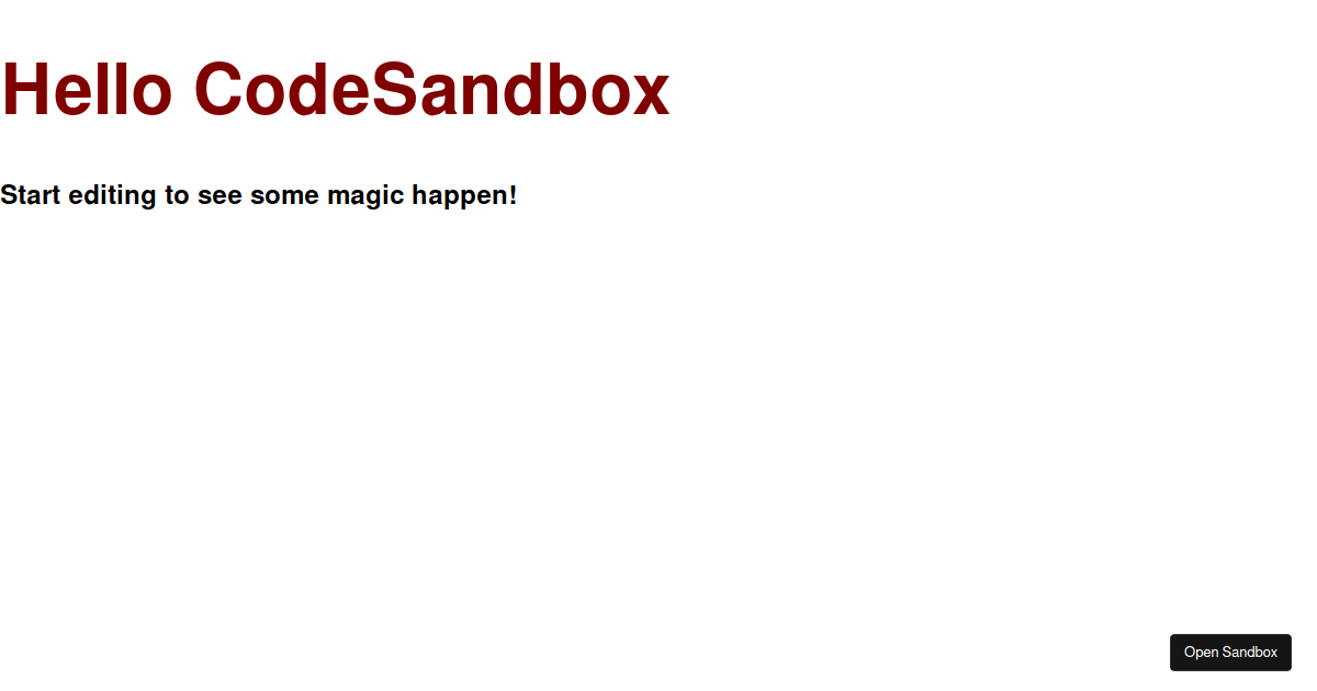 react-goober - Codesandbox