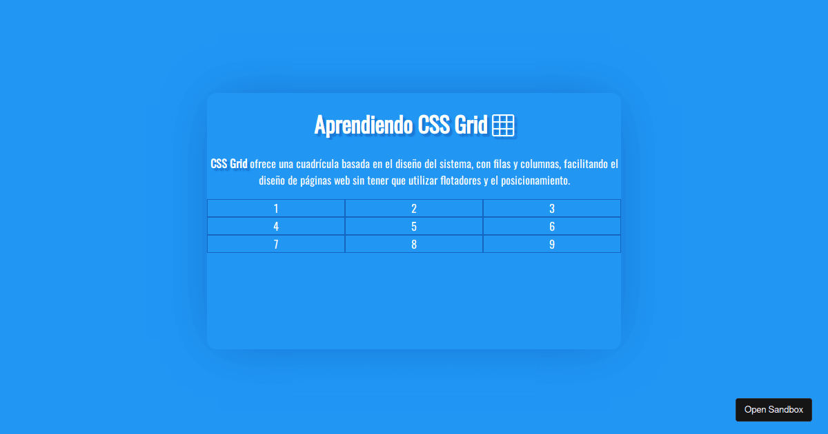 Css Grid Codesandbox 9752