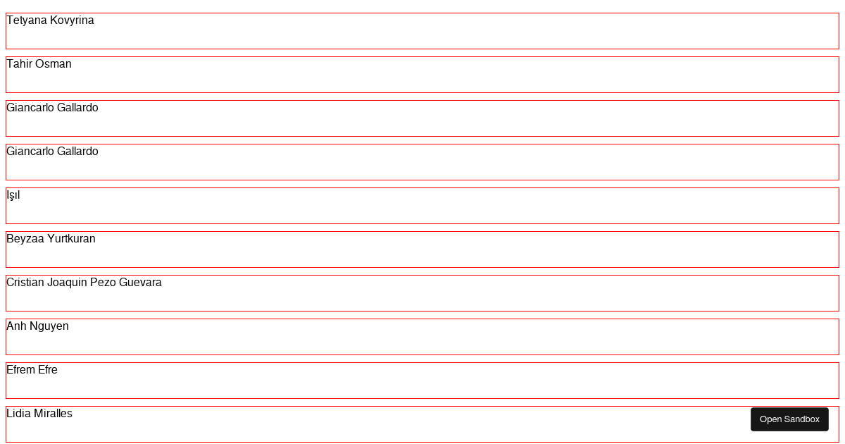Async Infinite Scroll Forked Codesandbox