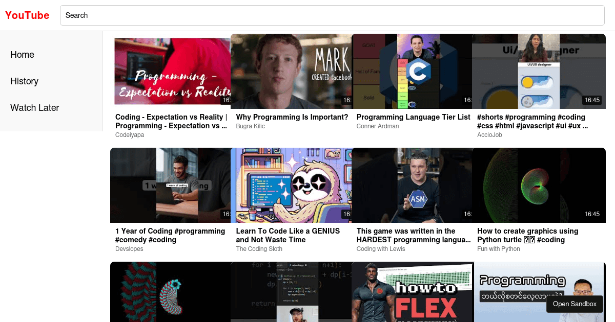 MightyByte React/React Native Challenge (forked) - Codesandbox