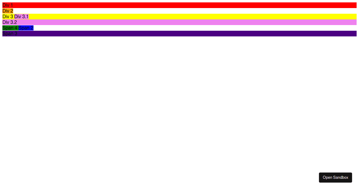 display - Codesandbox