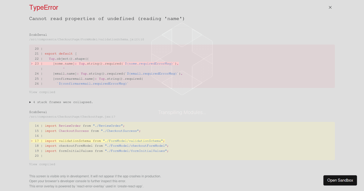 Building Multi Step Form With Formik And Yup Forked Codesandbox