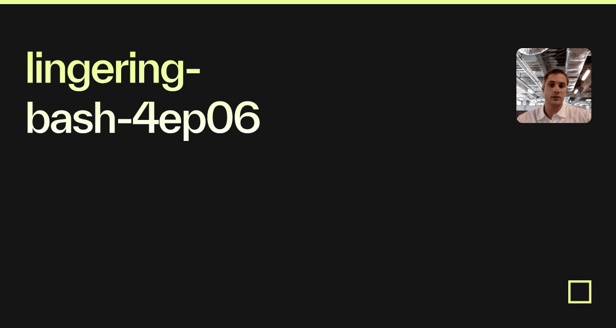 lingering-bash-4ep06 - Codesandbox