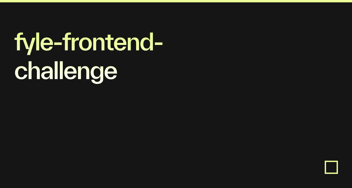 fyle-frontend-challenge - Codesandbox