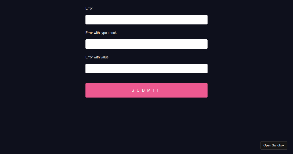 react-hook-form-error-v5 - Codesandbox
