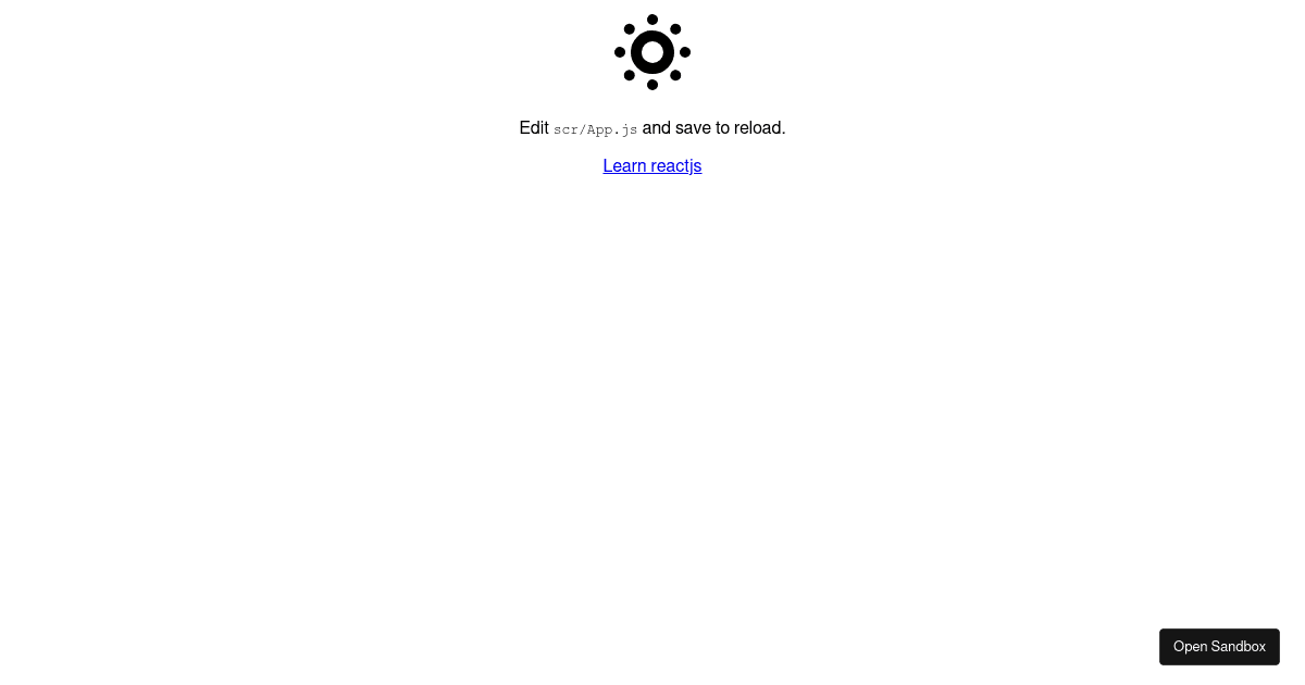 React Testing Dev Codesandbox
