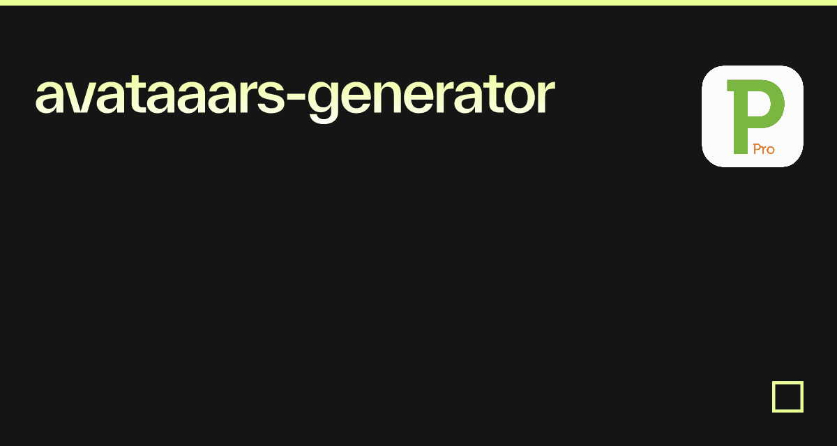 avataaars-generator - Codesandbox