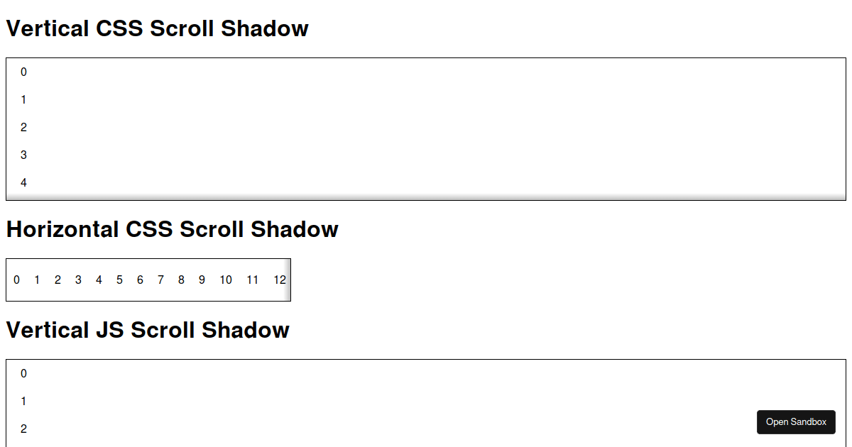 mjchang/medium: scroll-shadow - Codesandbox