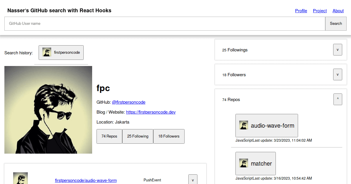 Firstpersoncodegithub React Hooks Plain Codesandbox