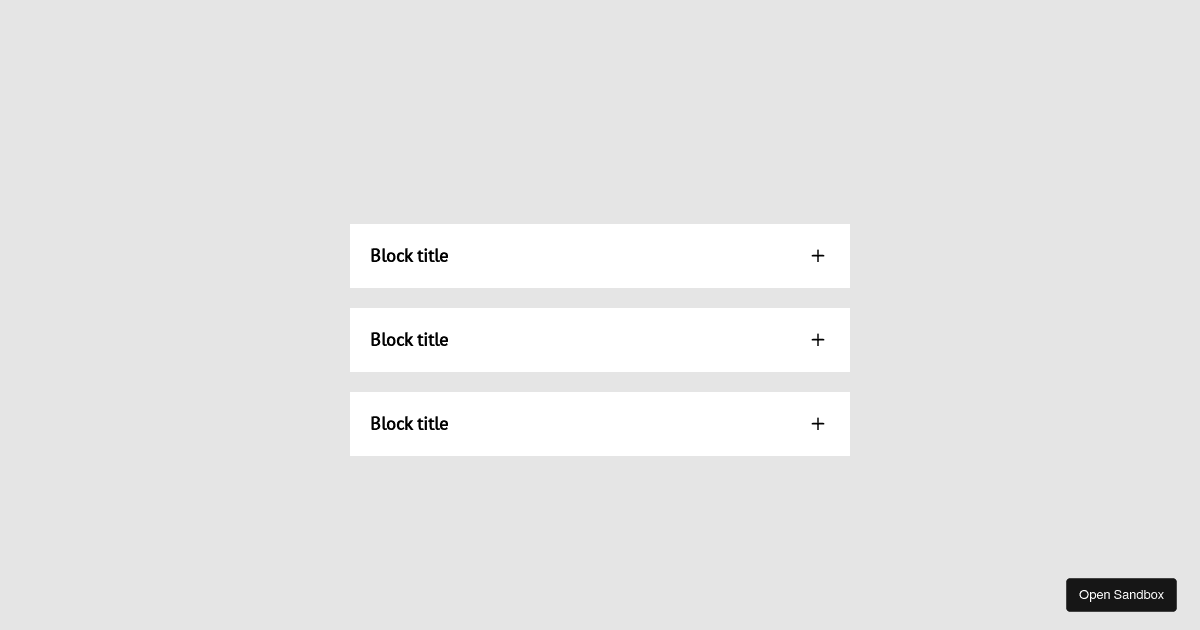 vanillajs-accordion-component - Codesandbox